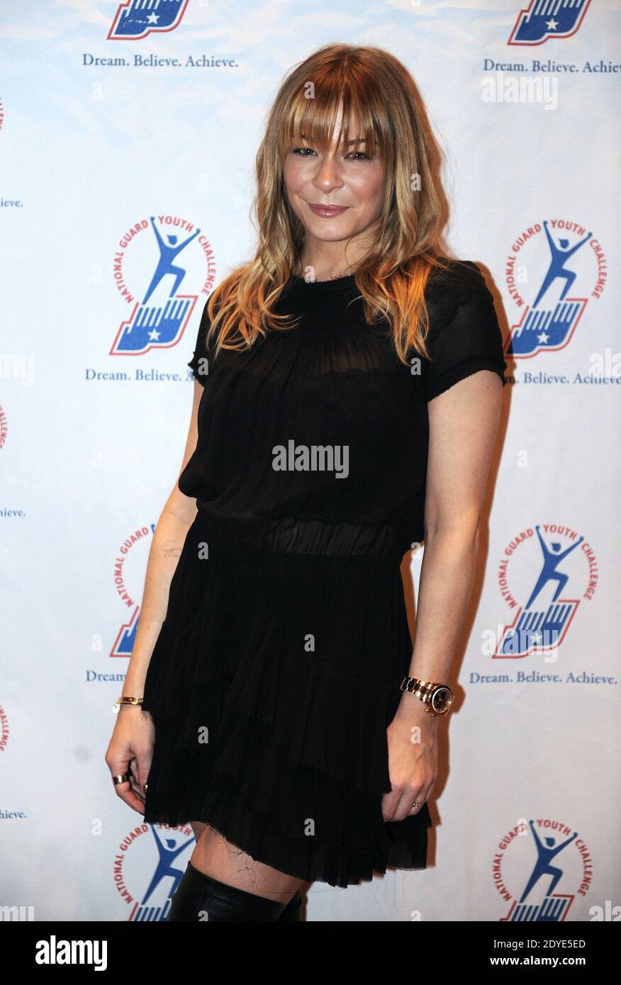 Country Music Star LeAnn Rimes poses at the National Guard Youth ...