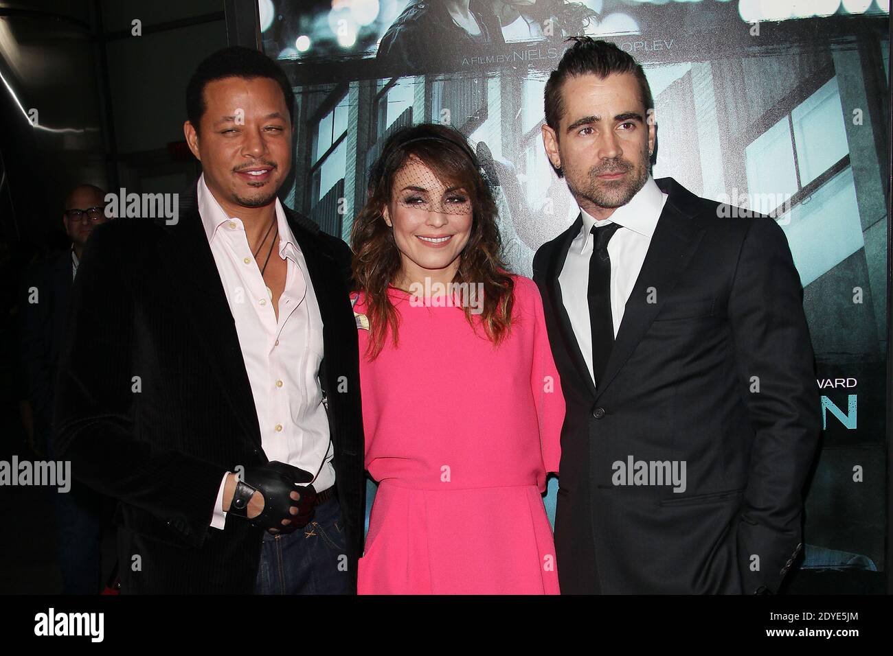 Terrence Howard, Noomi Rapace and Colin Farrell arrives to the premiere ...