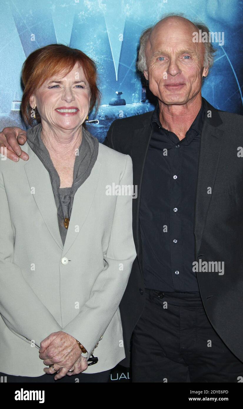 Ed Harris and Amy Madigen attend the premiere for Phantom at the ...
