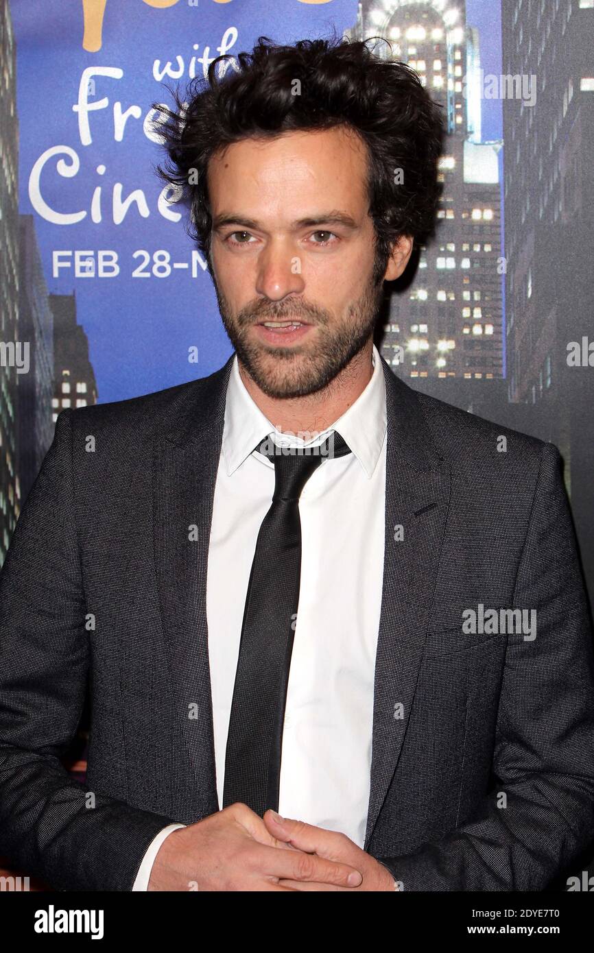 French actor Romain Duris attends the U.S. premiere of 'Populaire ...