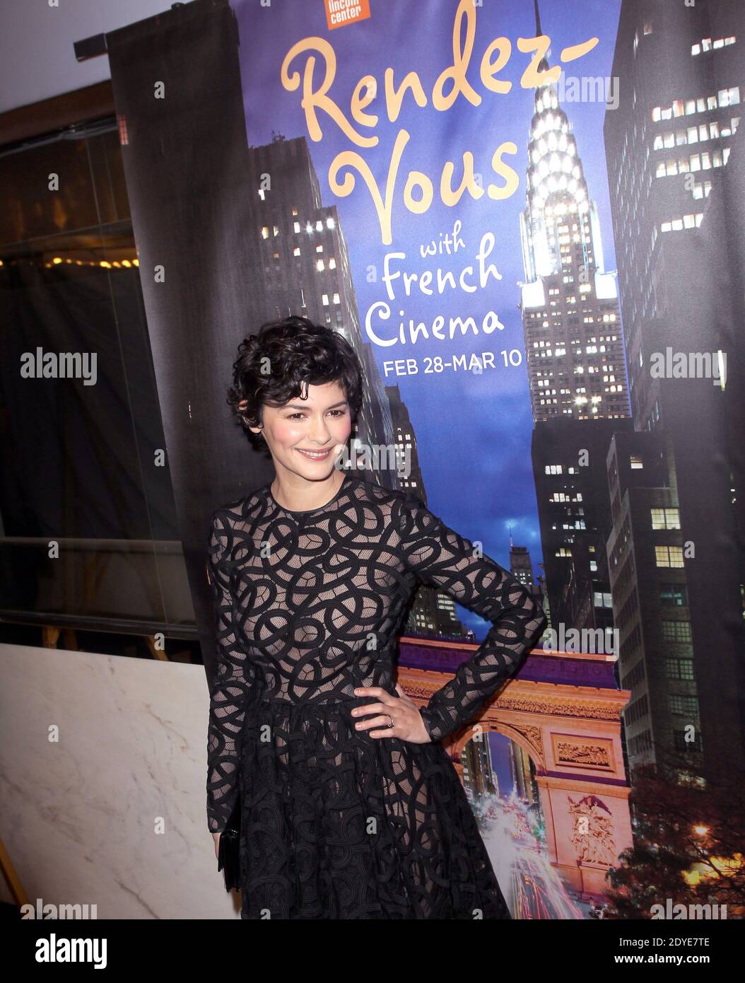 French actress Audrey Tautou attends the U.S. premiere of 'Populaire ...