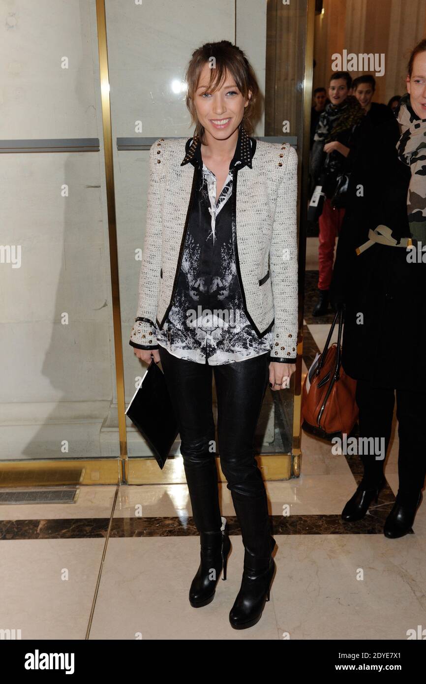 Laura Smet arriving at the Barbara Bui's Fall-Winter 2013-2014 Ready-To ...