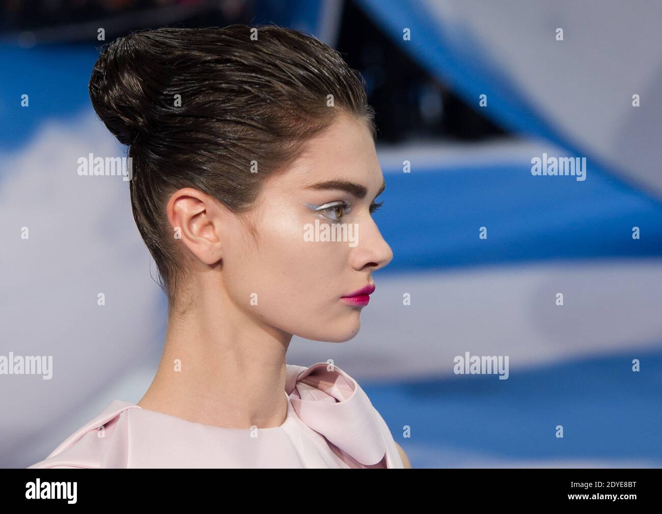 Models diplay creations by designer Raf Simons for the Christian Dior ...