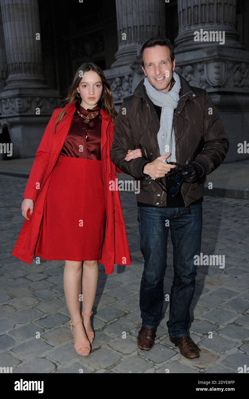 Stephane Rotenberg arriving at the Vanessa Bruno's Fall-Winter 2013 ...