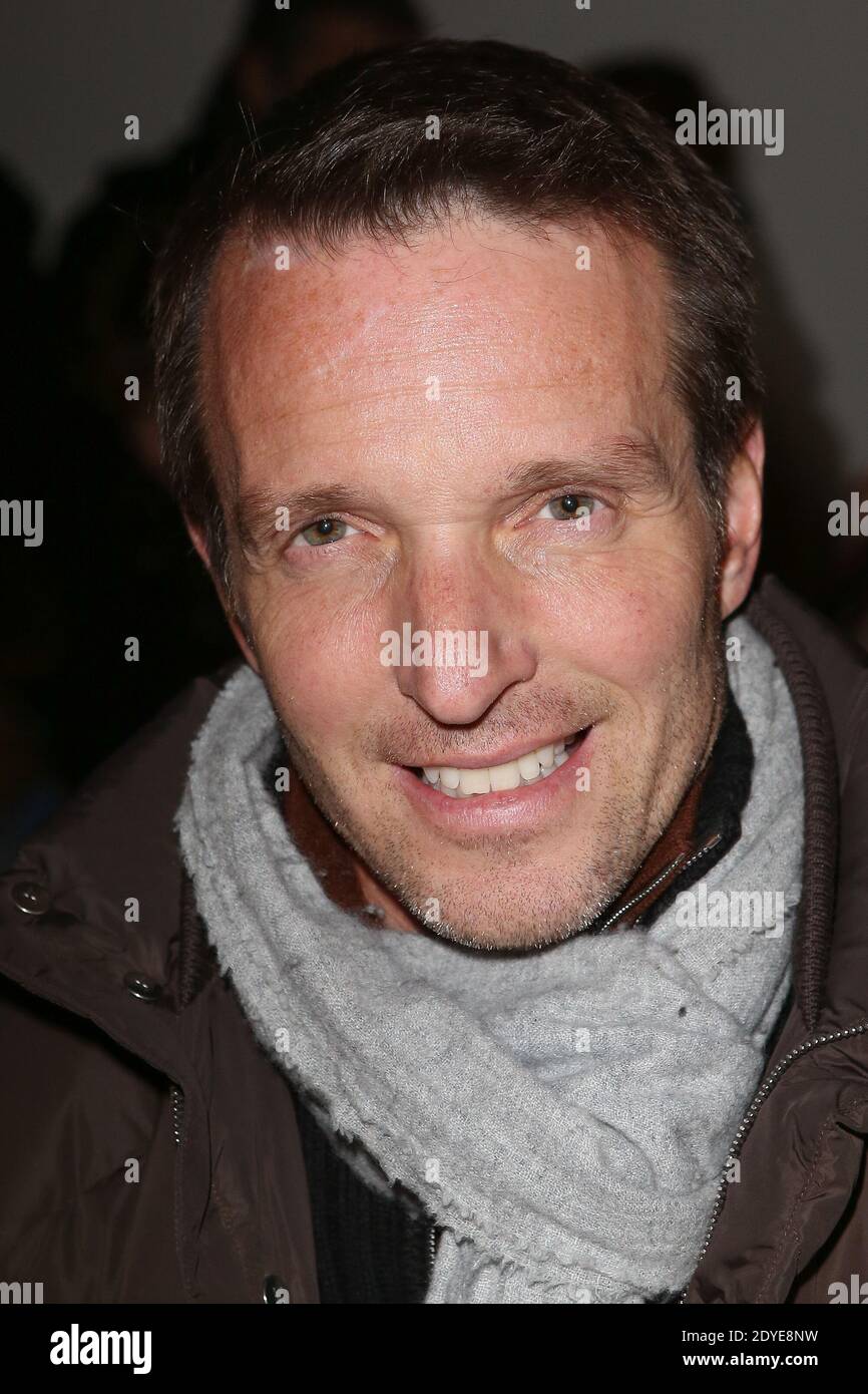 Stephane Rotenberg arriving for the Vanessa Bruno Fall-Winter 2013/2014 ...