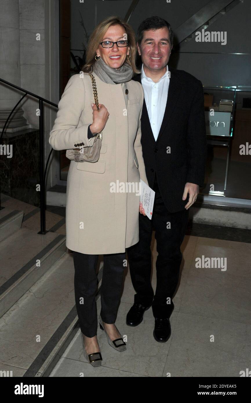 US Ambassador to France Charles H. Rivkin and his wife Susan Tolson ...
