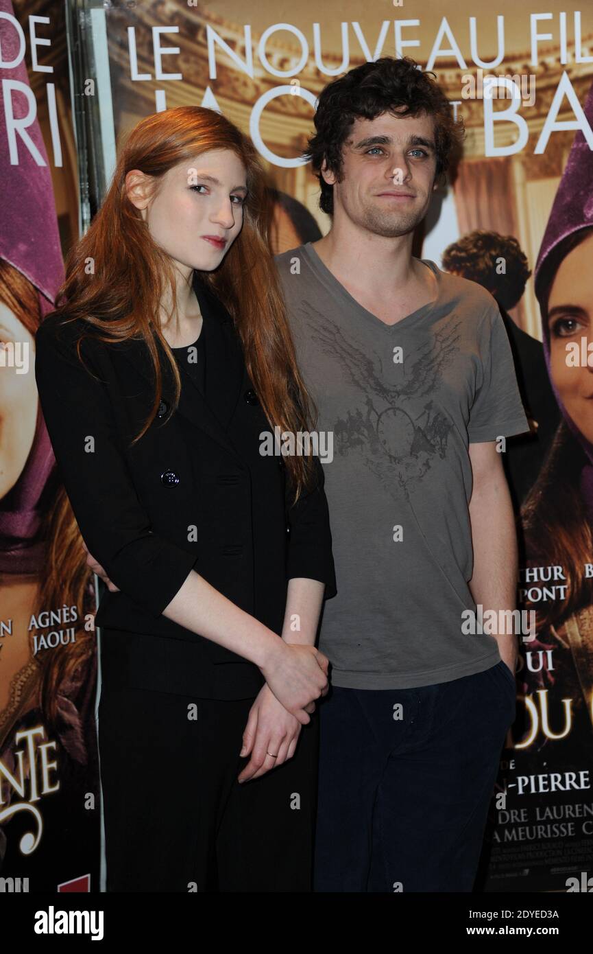 Agathe Bonitzer and Arthur Dupont attending the premiere of 'Au Bout du ...