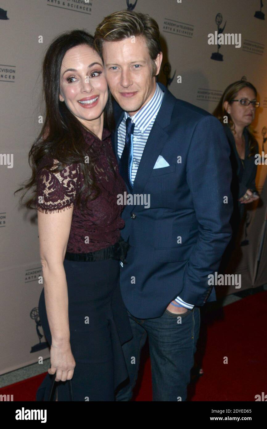 Madeleine Stowe and Gabriel Mann arrive for The Academy of Television ...