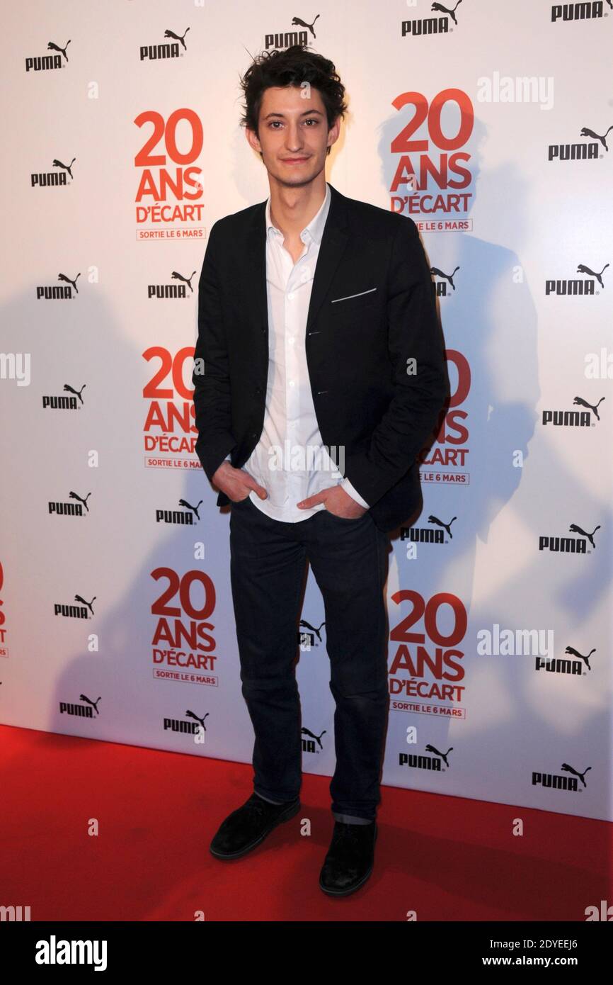 Pierre Niney attending the '20 ans d'Ecart' Premiere at Gaumont Opera ...