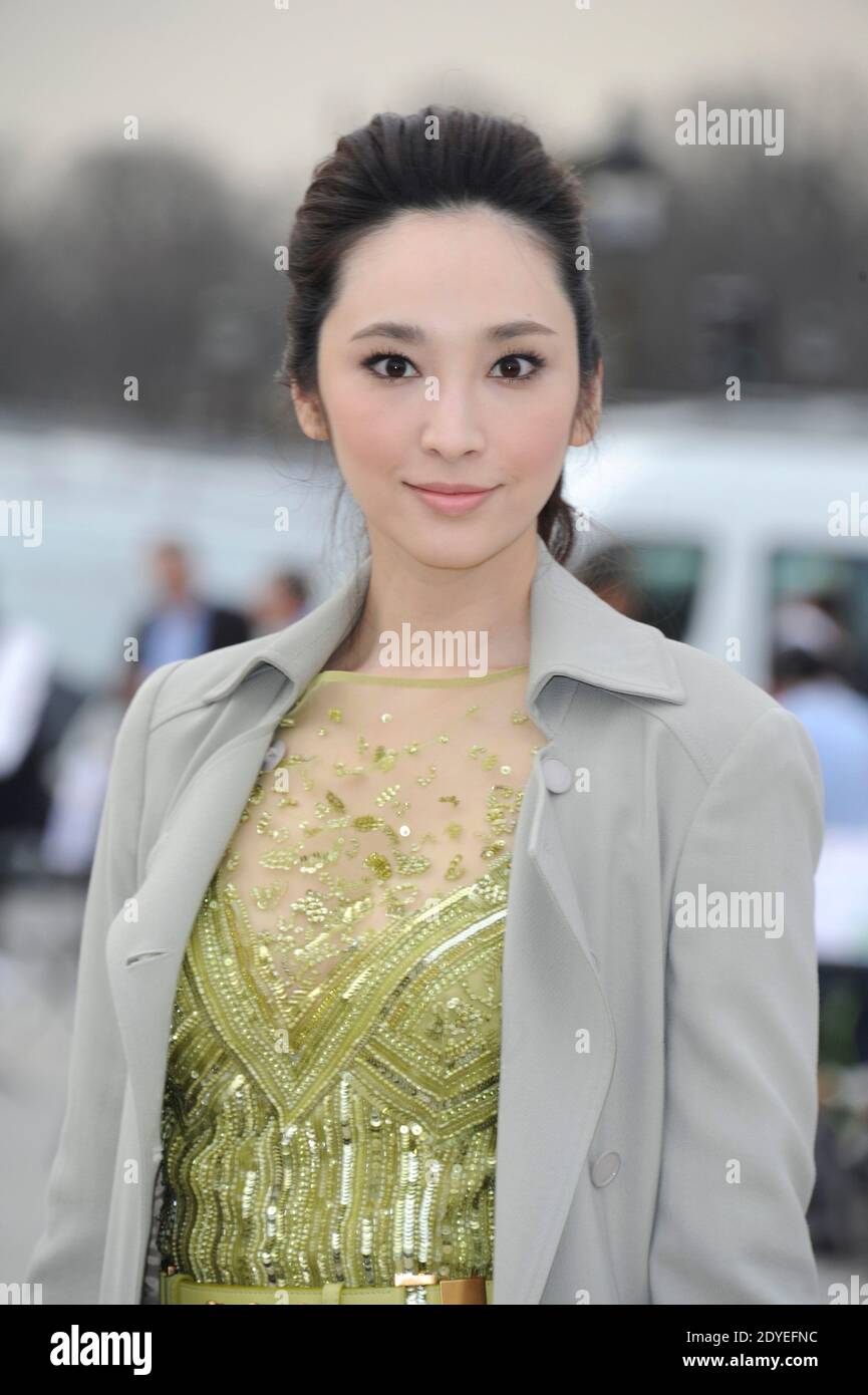 Pace Wu attending Elie Saab's Fall-Winter 2013-2014 Ready-To-Wear ...