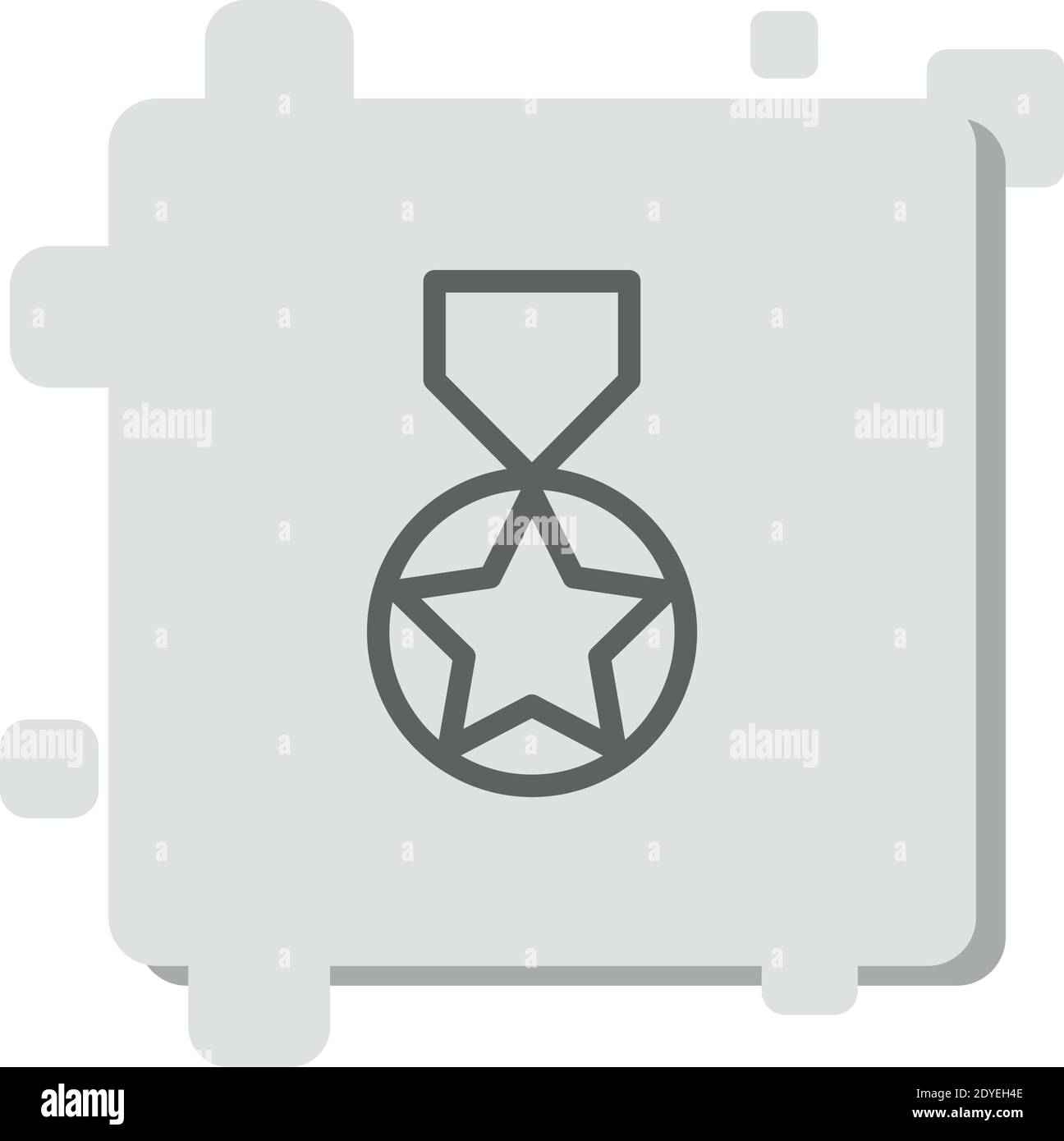 medal vector icon modern simple vector illustration Stock Vector Image ...