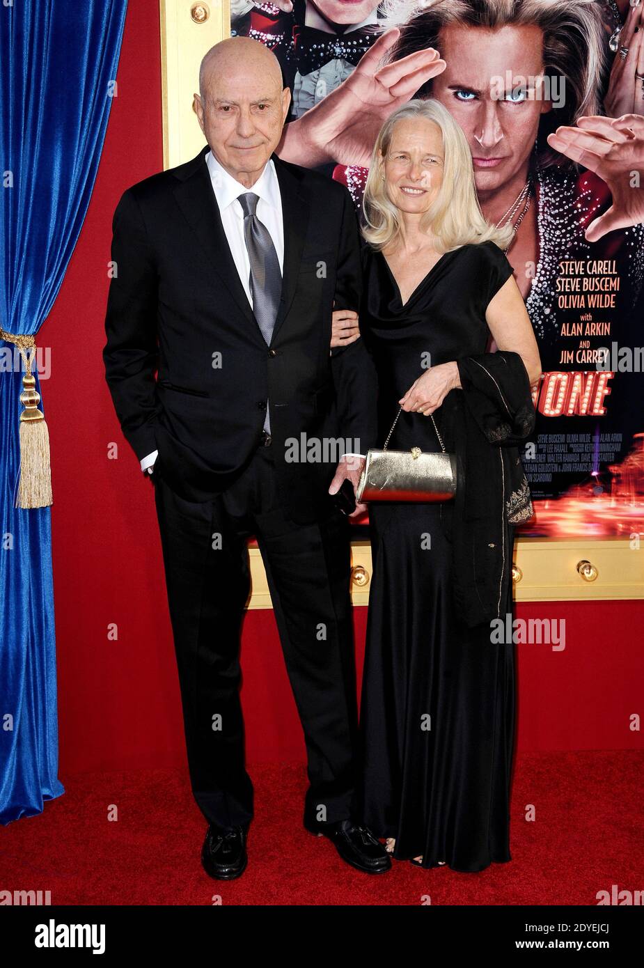 Alan Arkin and Suzanne Arkin attend the premiere of Warner Bros ...