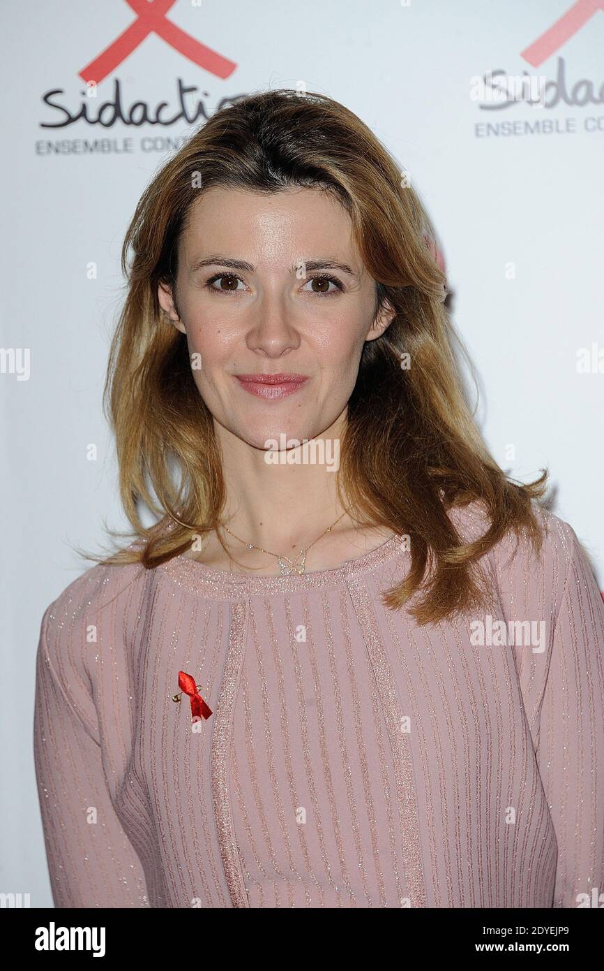 Elisabeth Bost posing at a photocall for the launch of the 2013 ...