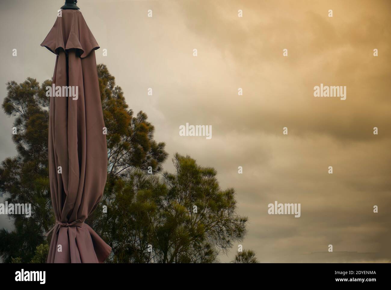 End of summer with arrival of rain Stock Photo - Alamy
