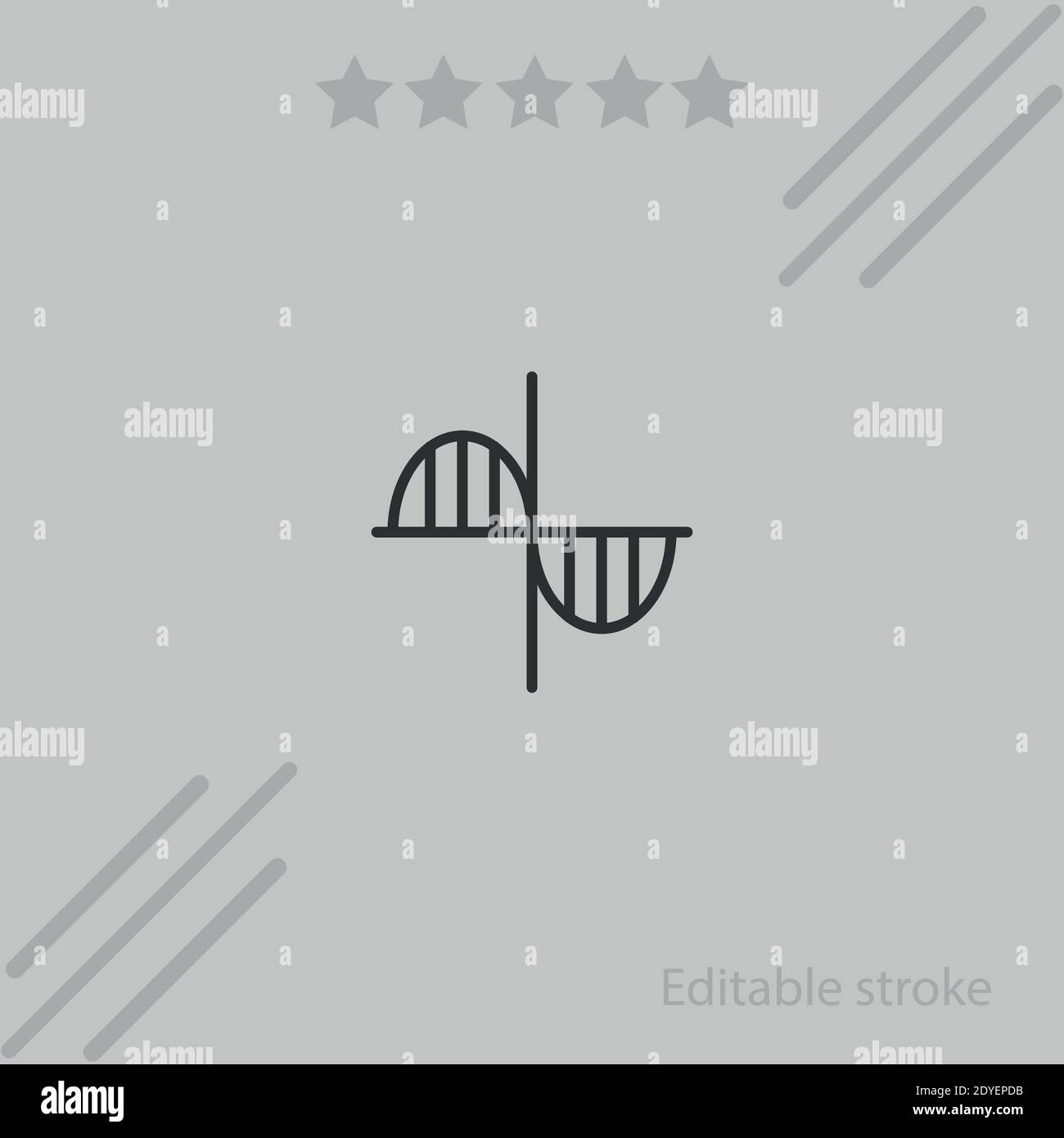 fluctuation vector icon modern simple vector illustration Stock Vector ...