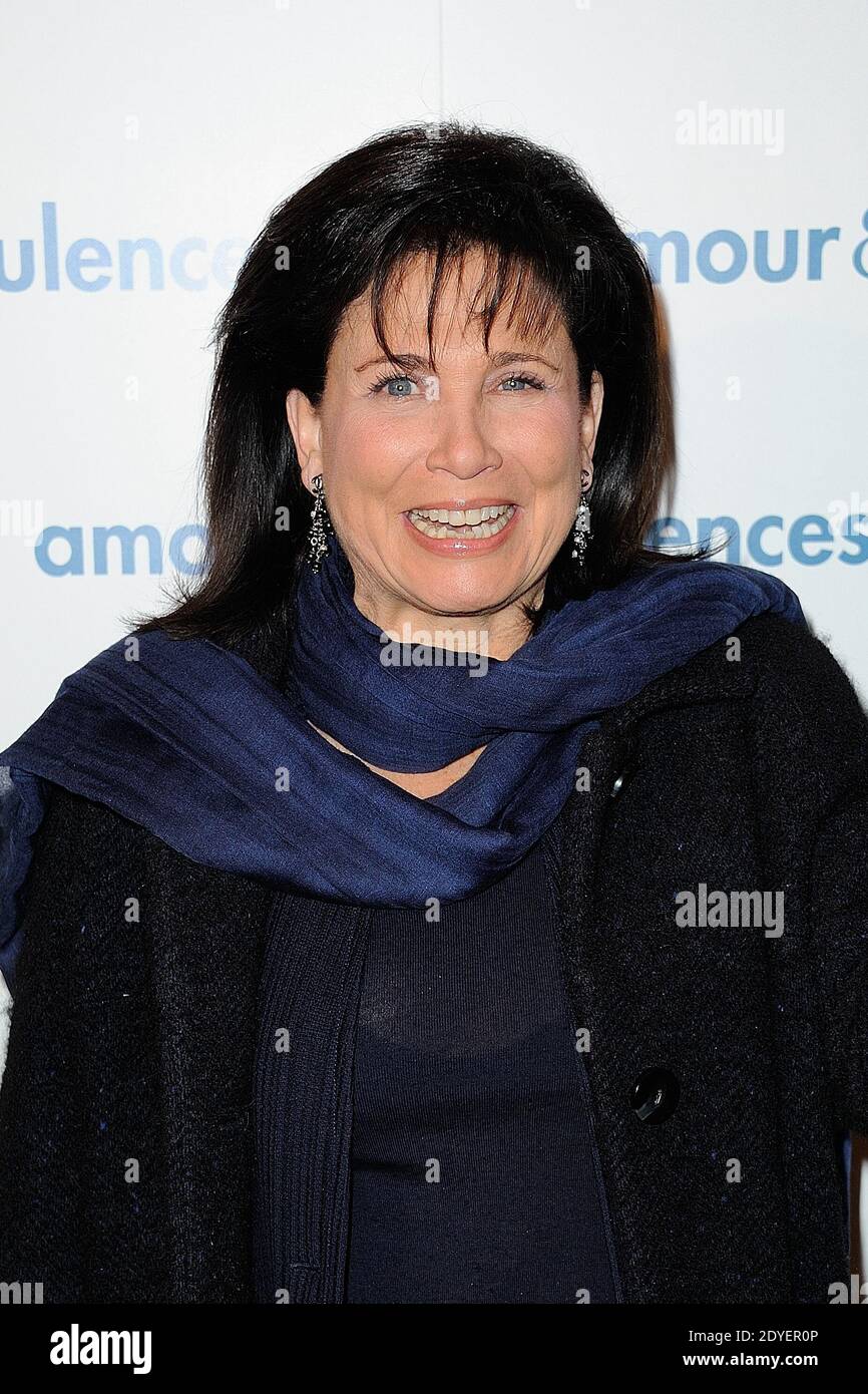 Anne Sinclair attending the premiere of 'Amour et Turbulences' held at ...