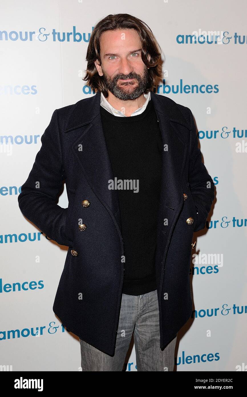 Frederic Beigbeder attending the premiere of 'Amour et Turbulences ...