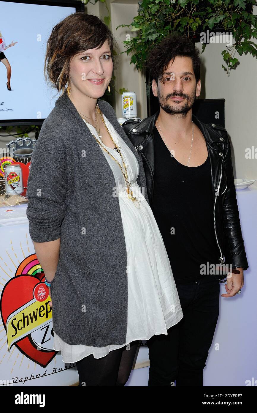 Exclusive. Daphne Burki and Gunther Love attending the press conference ...