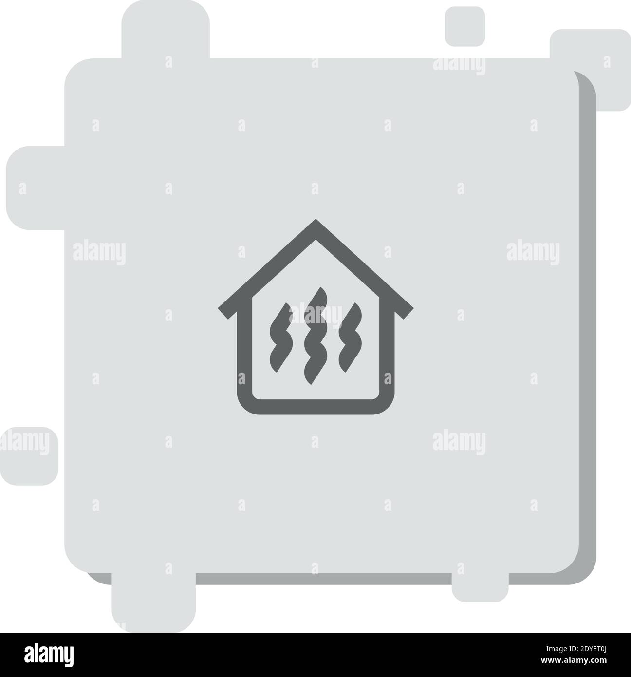 heating vector icon modern simple vector illustration Stock Vector ...