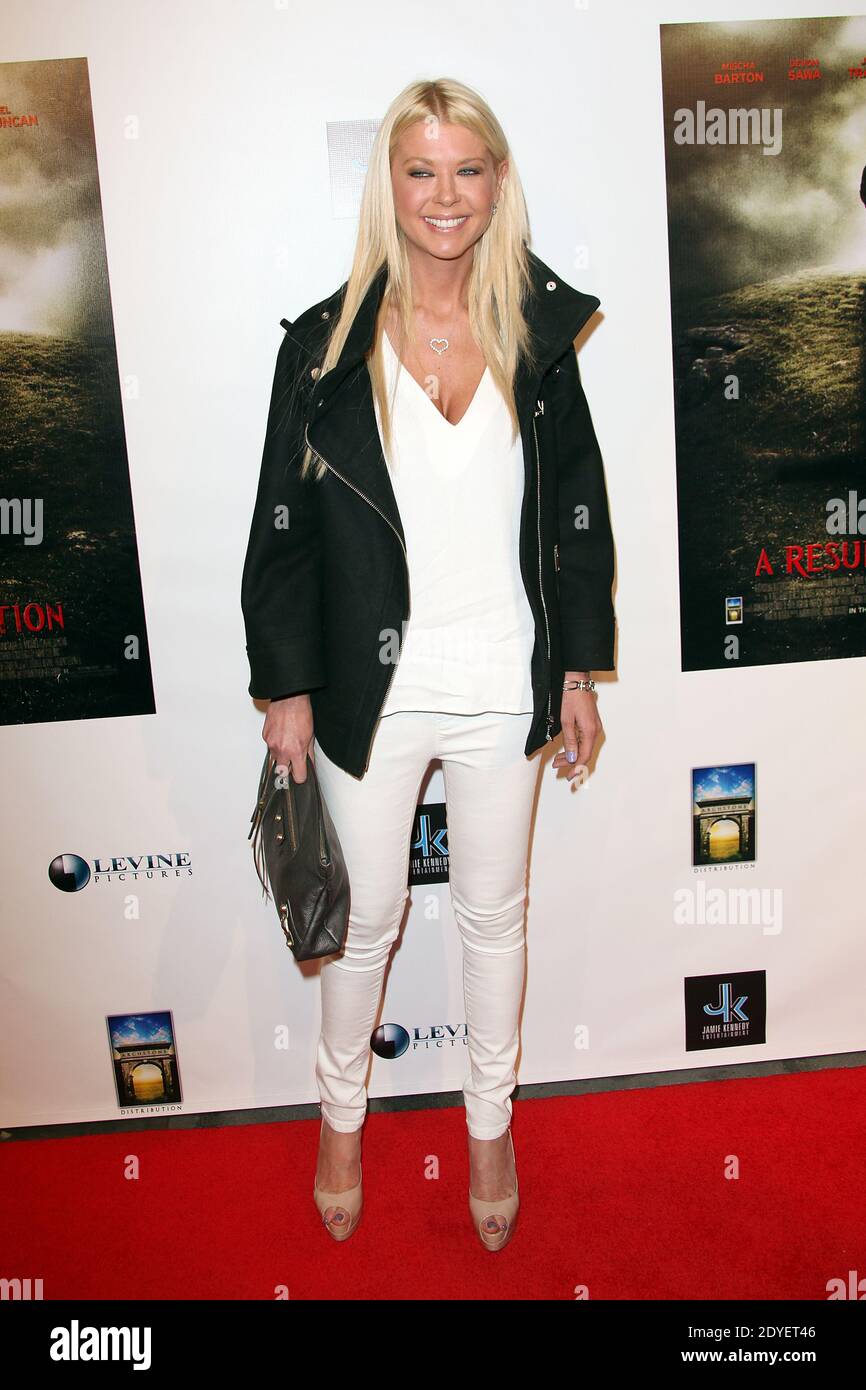 Tara Reid arrives to the 'A Resurrection' in Hollywood, Los Angeles, CA ...