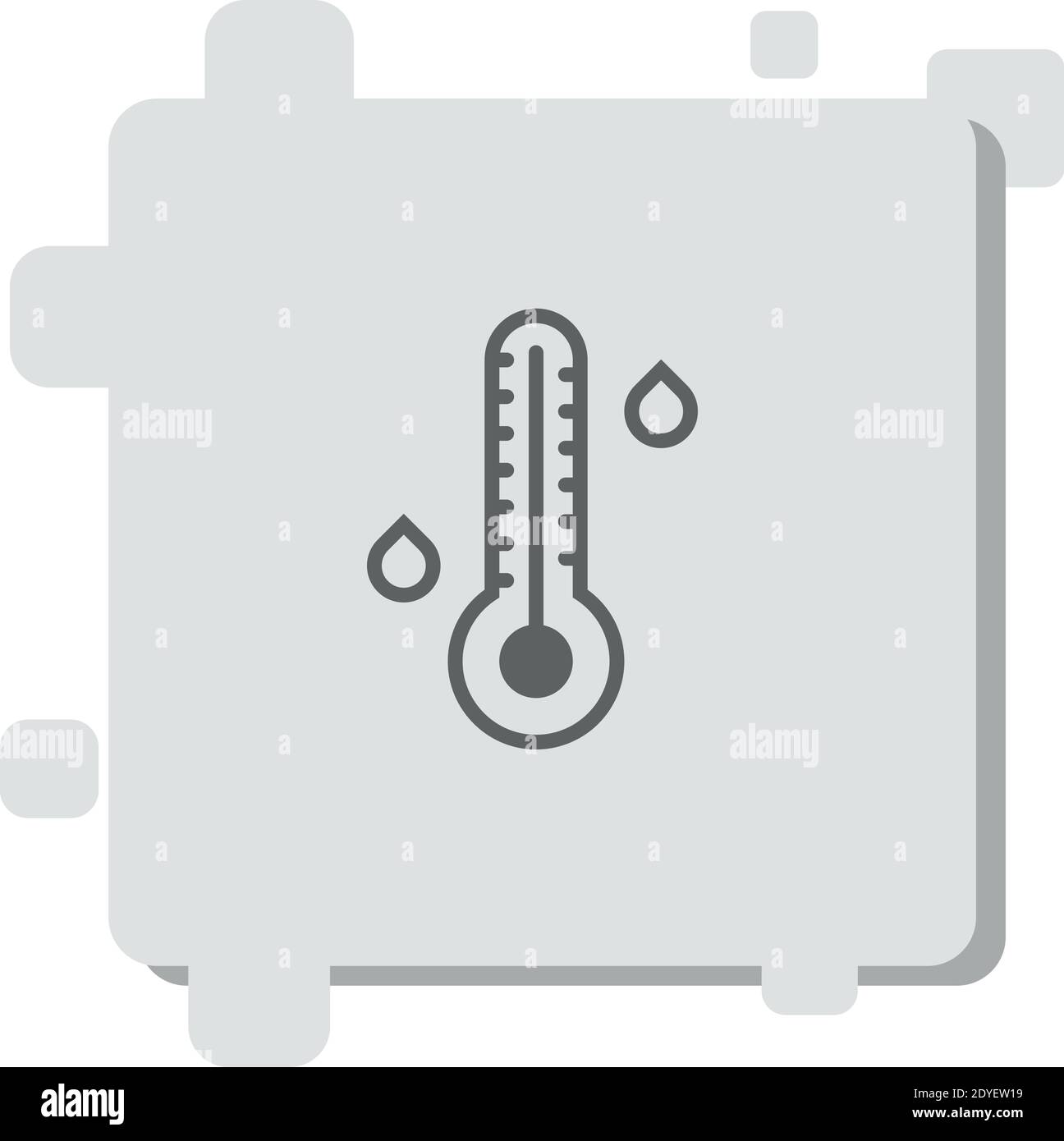 temperature vector icon modern simple vector illustration Stock Vector ...