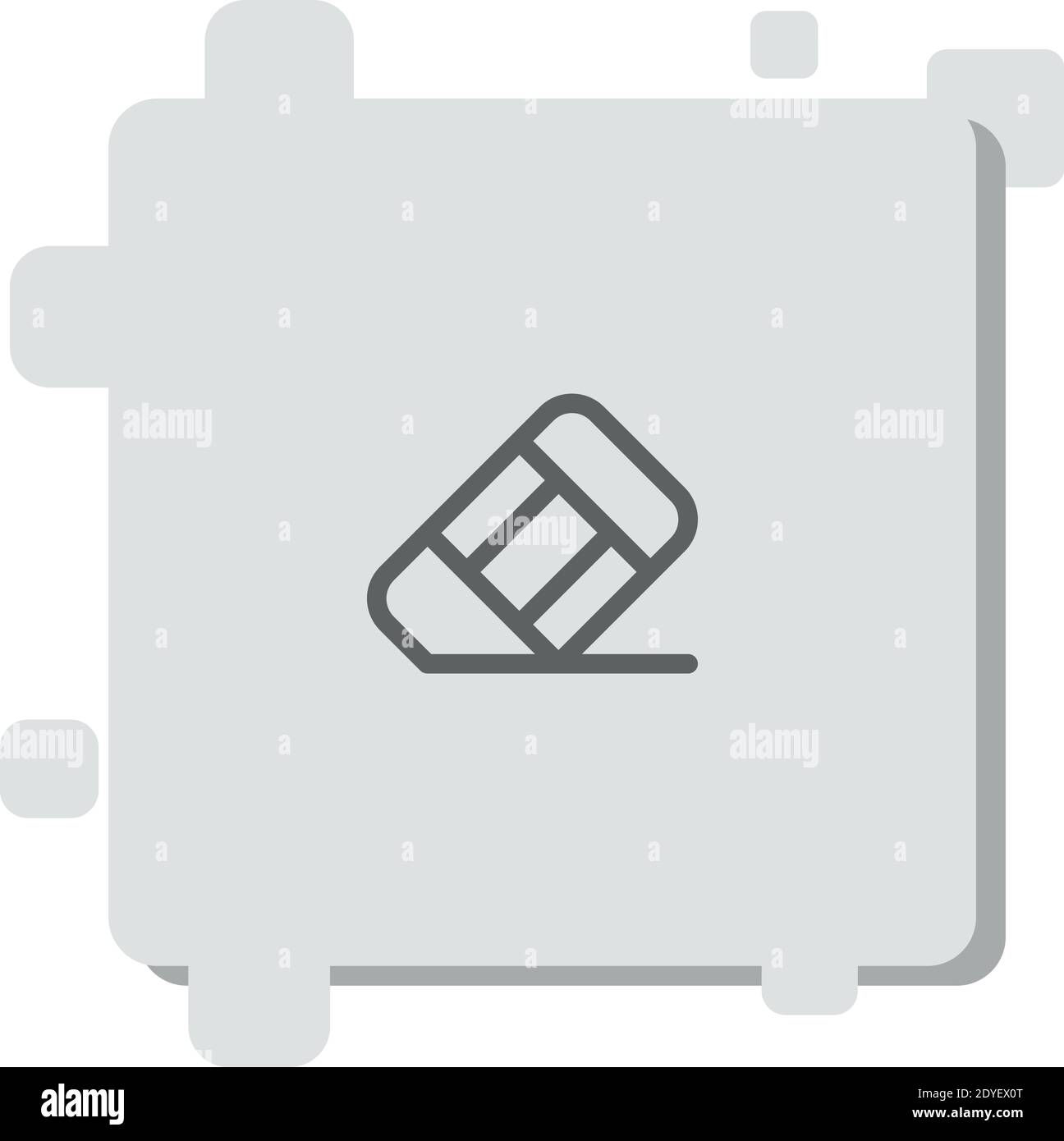 rubber vector icon modern simple vector illustration Stock Vector Image ...