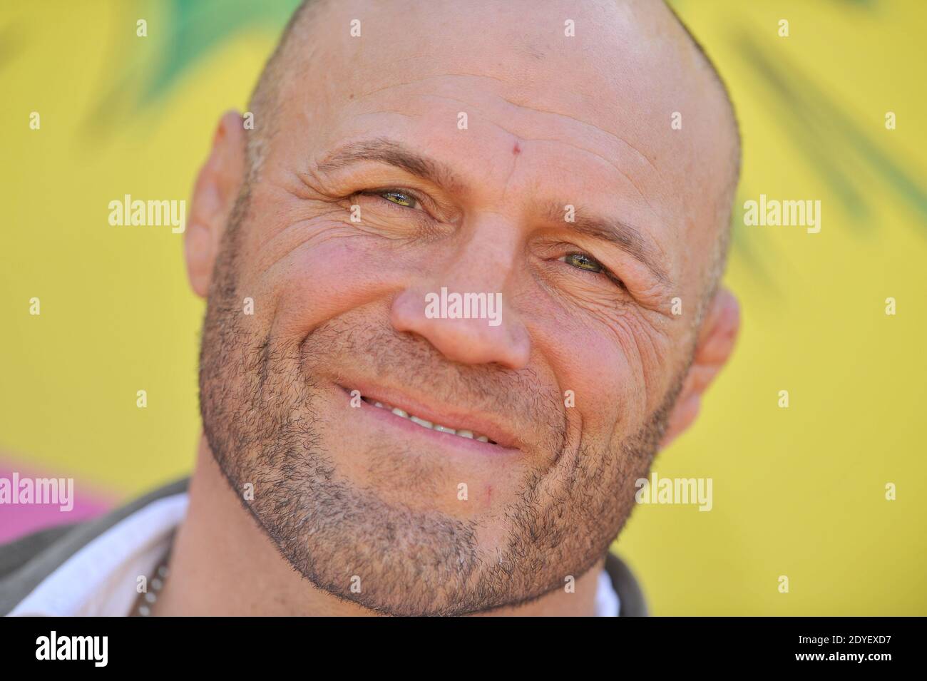 Randy Couture arrives at Nickelodeon's 26th Annual Kids' Choice Awards ...