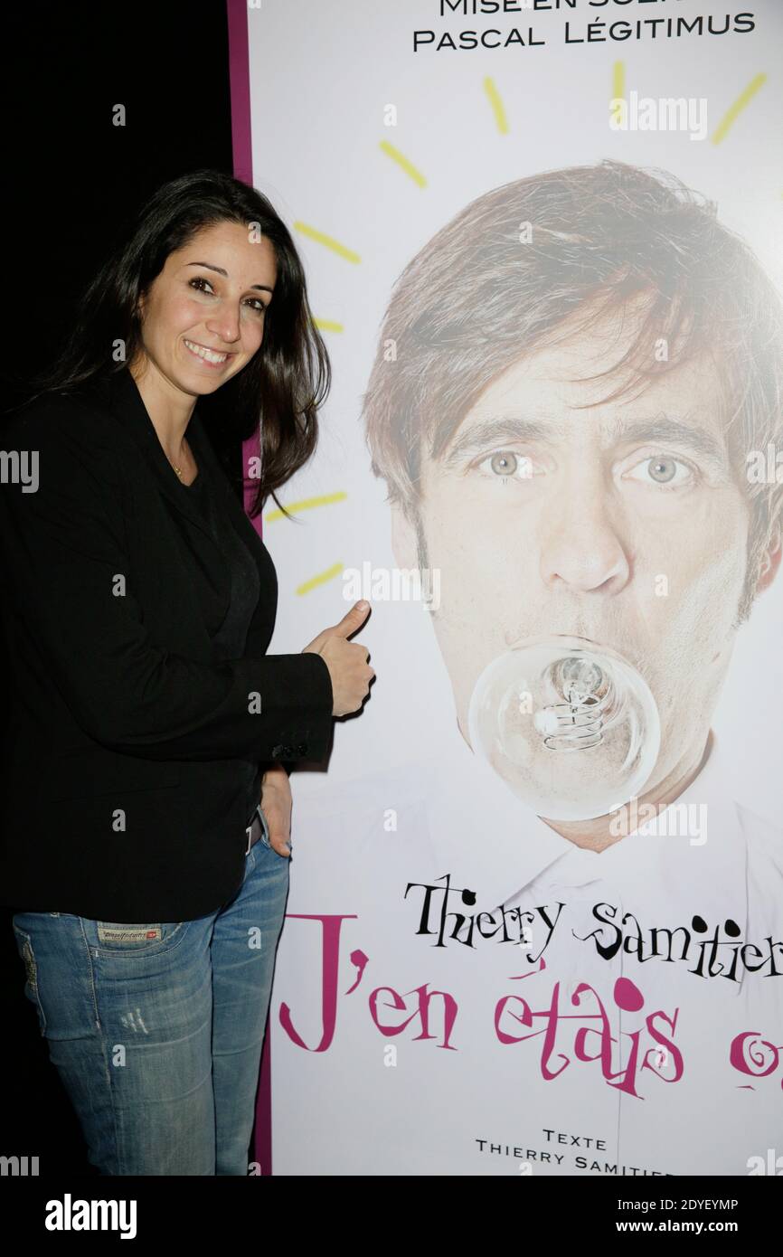Lea Lando attending the Thierry Samitier's one Man Show Premiere, 'J'en ...