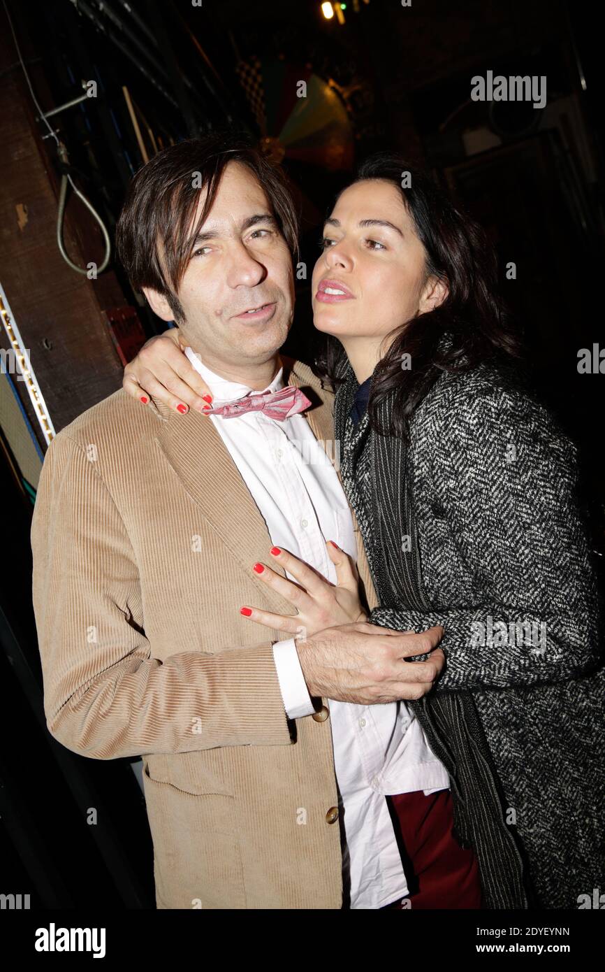 Thierry Samitier and Zazon attending the Thierry Samitier's one Man ...