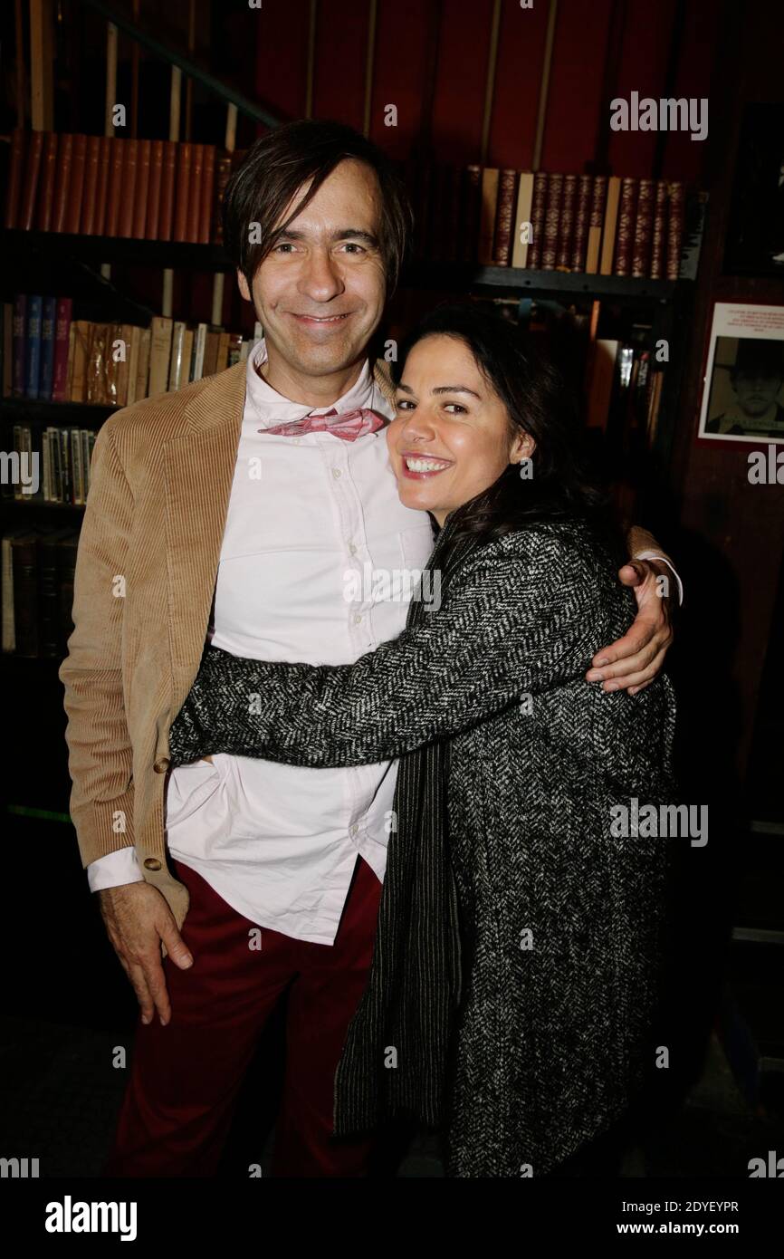 Thierry Samitier and Zazon attending the Thierry Samitier's one Man ...