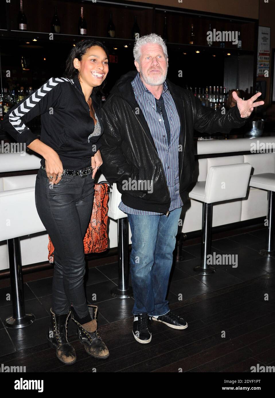Ron Perlman attends the 2013 FX Upfront Bowling Event at Luxe at Lucky ...