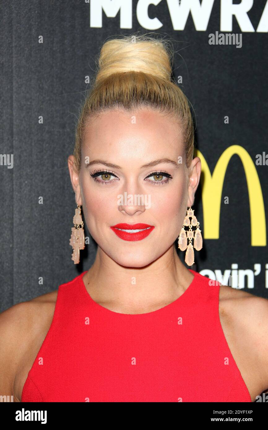 Peta Murgatroyd arrives at the 'McDonald?s Premium McWrap Launch Party ...