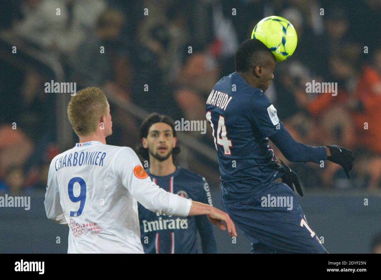 PSG's Blaise Matuidi during the French First League soccer match, Paris ...