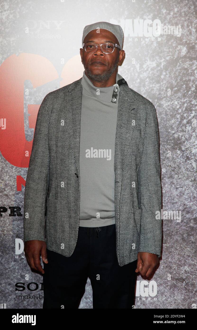 Samuel L. Jackson attending the premiere of "Django Unchained" held at ...