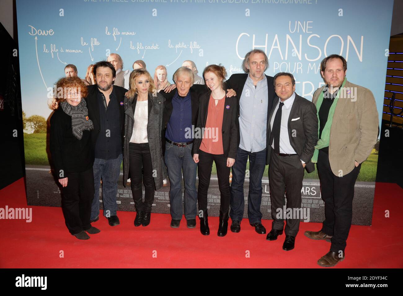 Michele Moretti, Guy Lecluyse, Sylvie Testud, Dave, Mathilde Goffart ...