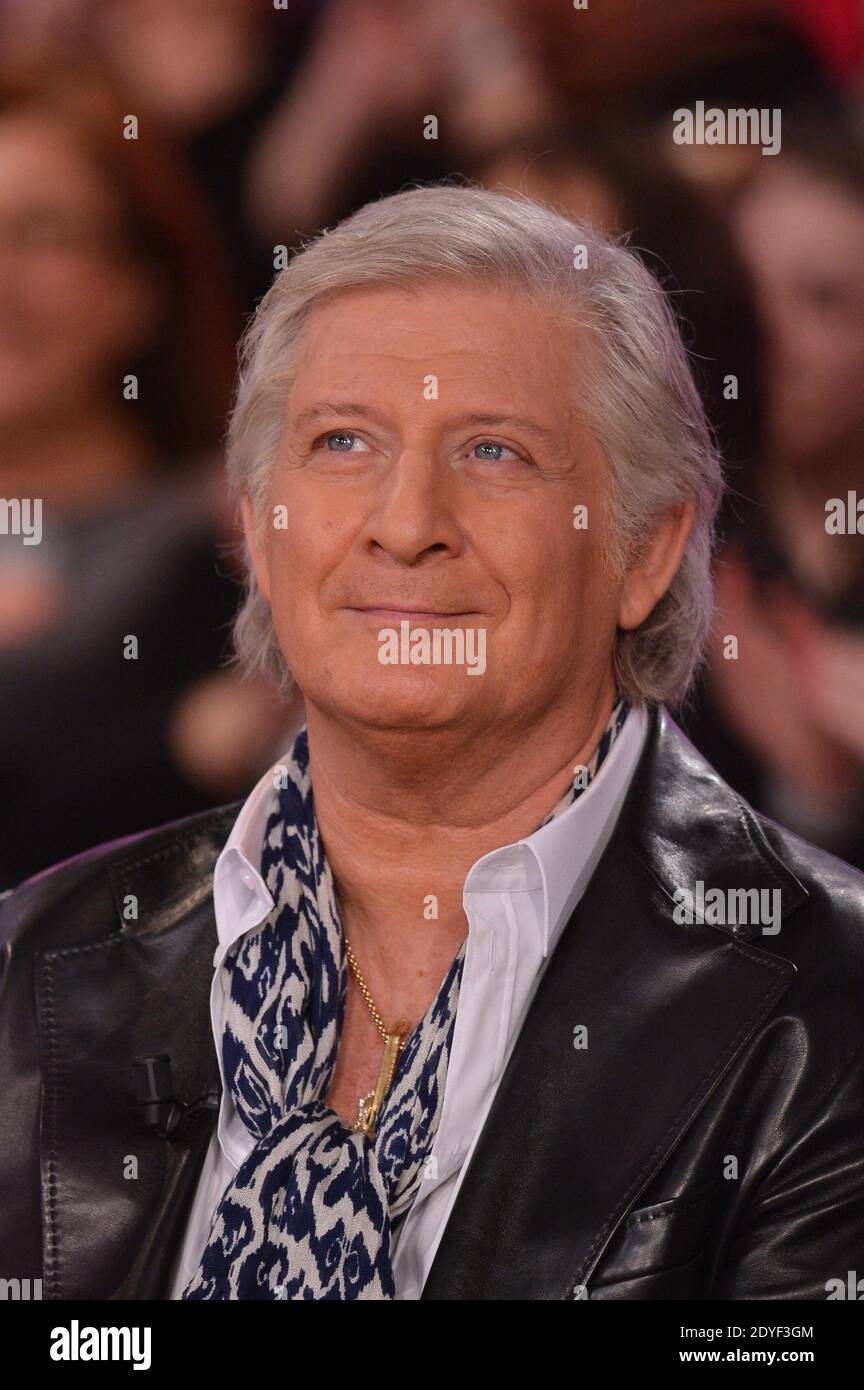 Patrick Sebastien at the taping of Vivement Dimanche on February 27 ...