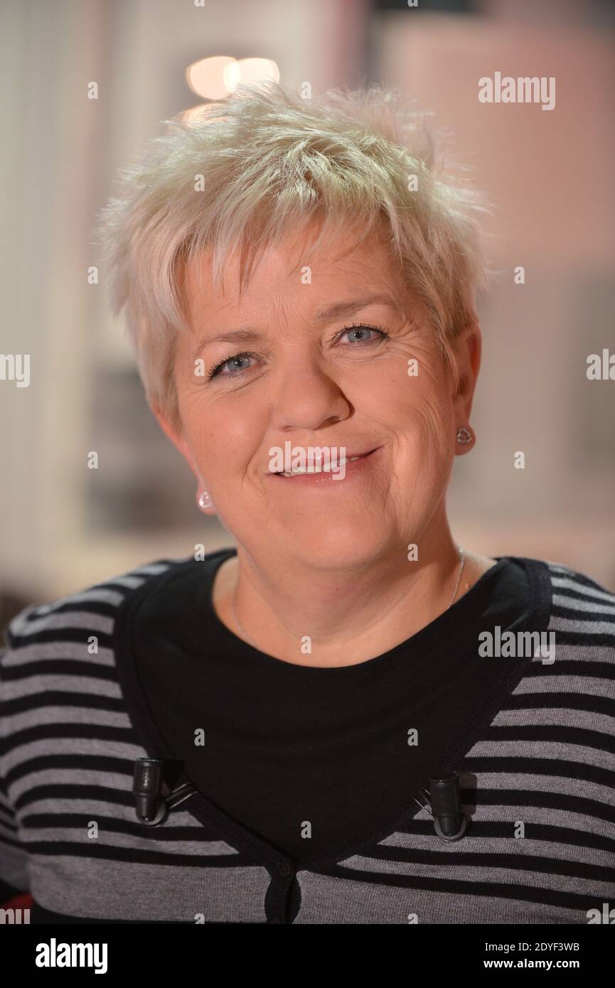 Mimie Mathy at the taping of Vivement Dimanche on March 27, 2013 in ...