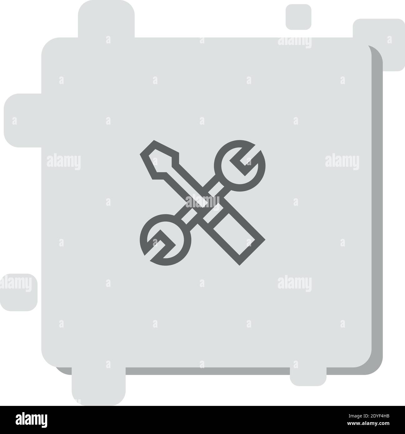 settings vector icon modern simple vector illustration Stock Vector ...