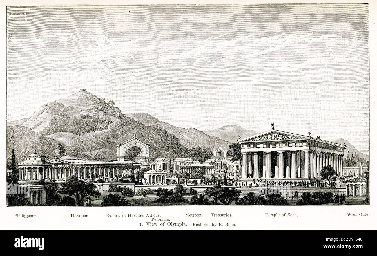 First Olympic Games 776 Bc