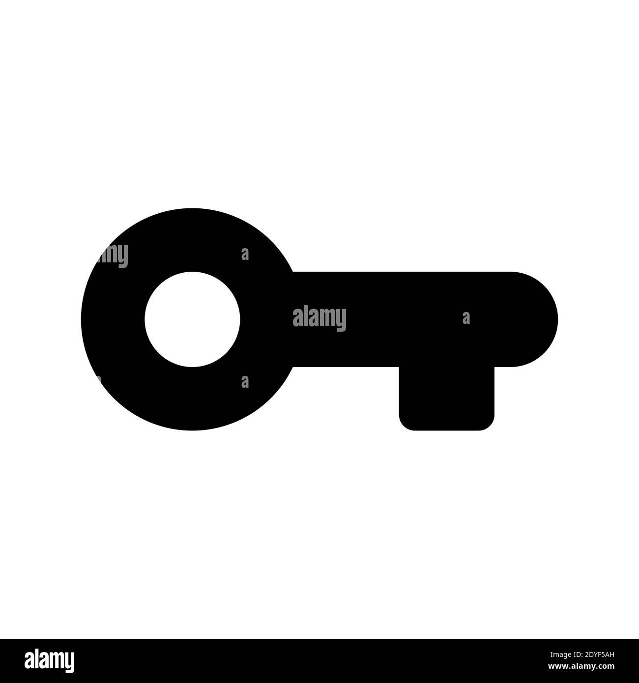 key icon vector. password symbol. suitable for user interface element ...