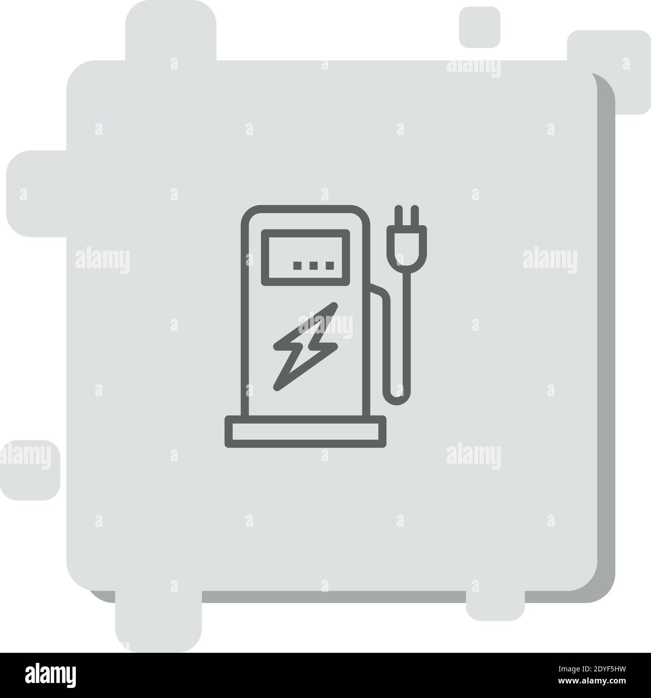 charging vector icon modern simple vector illustration Stock Vector ...