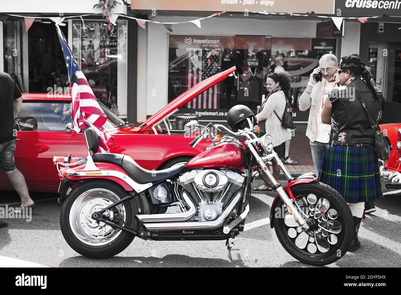 Classic and Custom American cars and hot-rods Stock Photo - Alamy