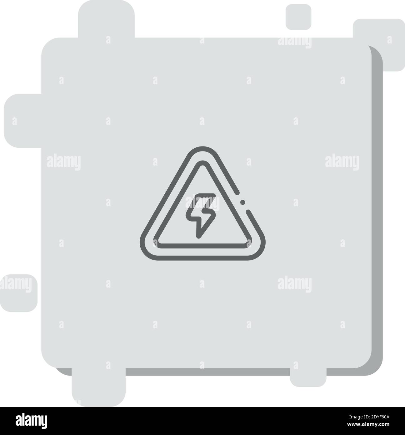 danger vector icon modern simple vector illustration Stock Vector Image ...
