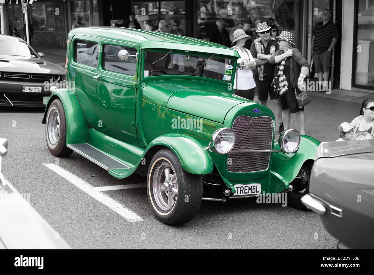 Classic and Custom American cars and hot-rods Stock Photo - Alamy