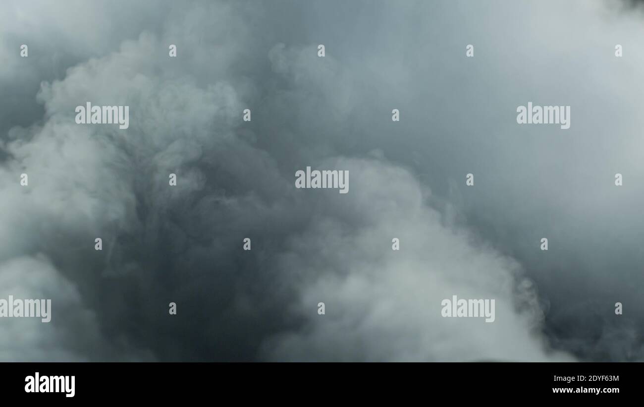 Real Jet Reagent Turbines Smoke Stock Photo - Alamy