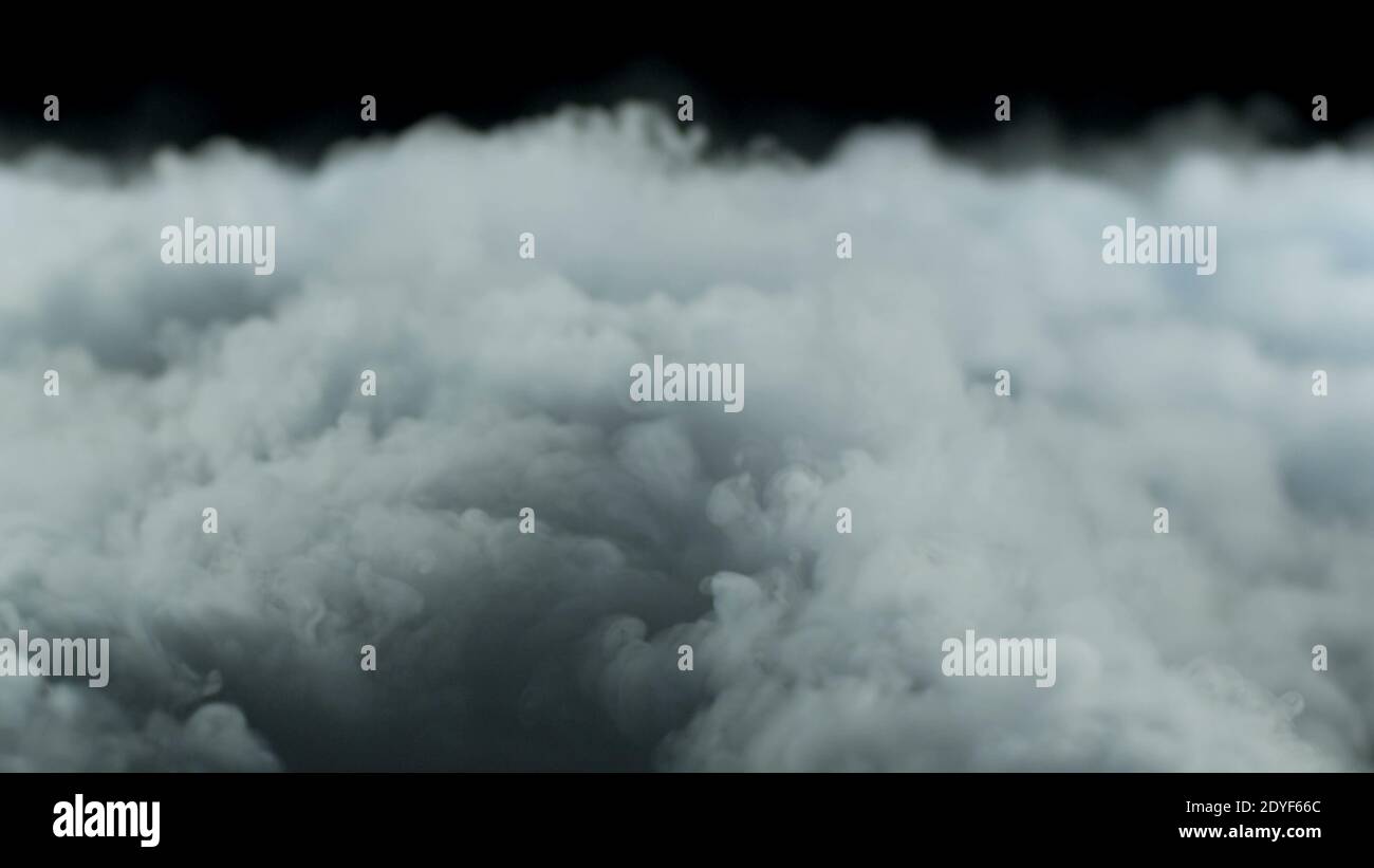 Real Jet Reagent Turbines Smoke Stock Photo - Alamy