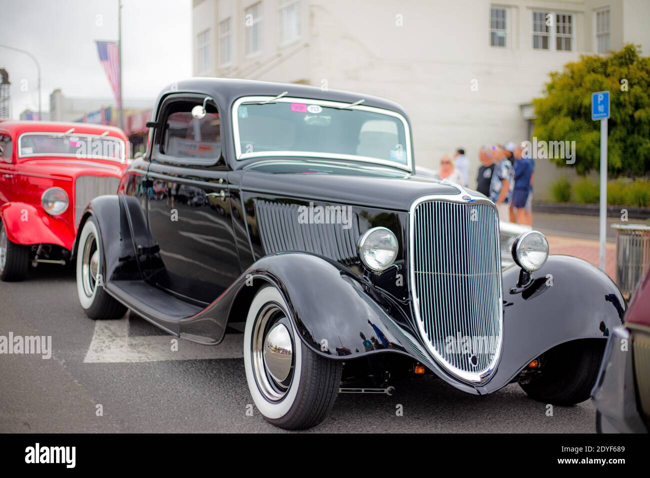 Classic and Custom American cars and hot-rods Stock Photo - Alamy