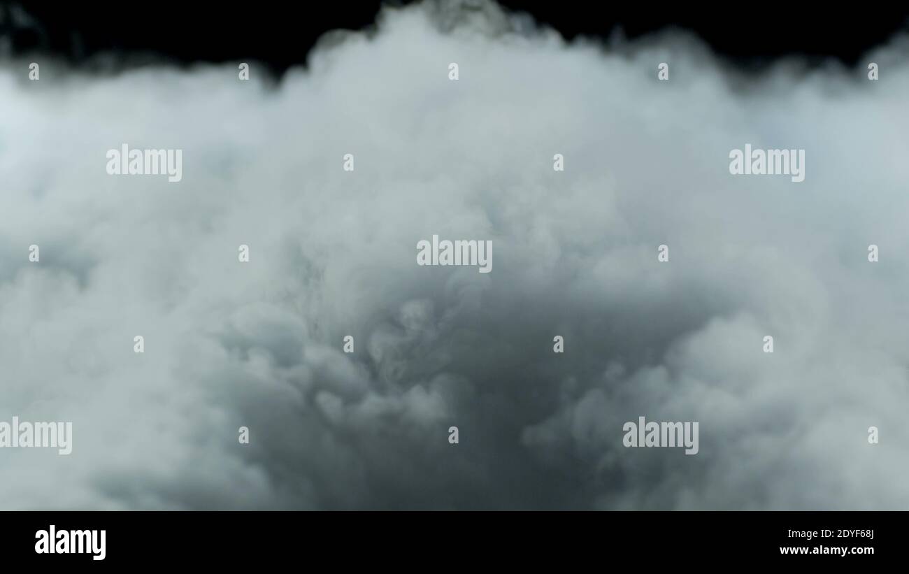 Real Jet Reagent Turbines Smoke Stock Photo - Alamy