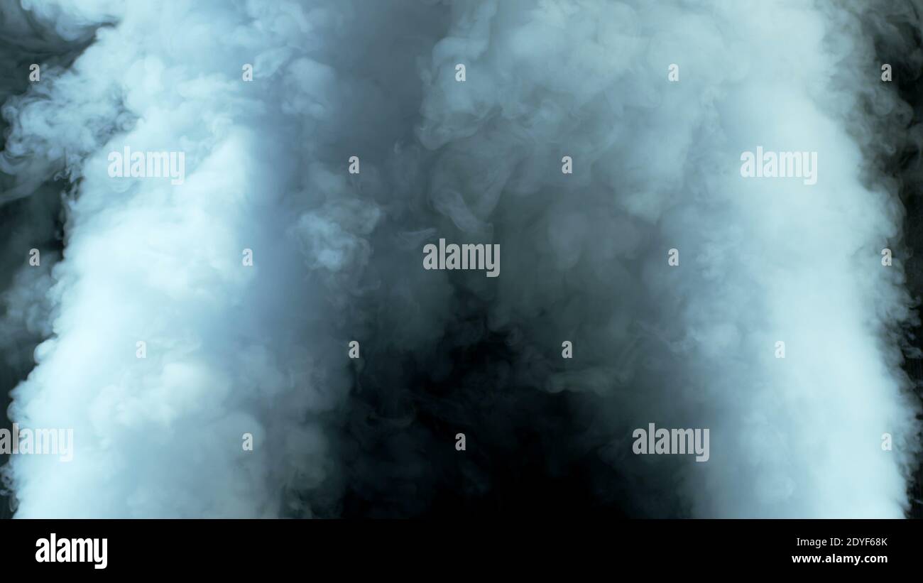 Real Jet Reagent Turbines Smoke Stock Photo - Alamy