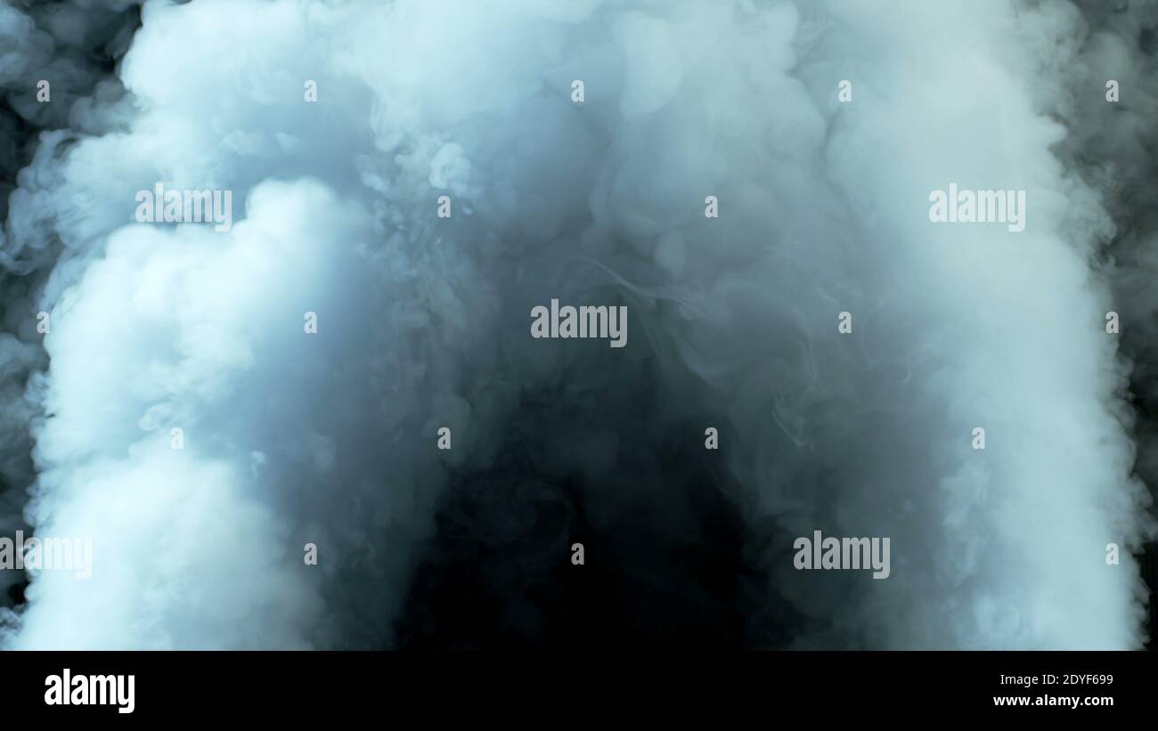 Real Jet Reagent Turbines Smoke Stock Photo - Alamy